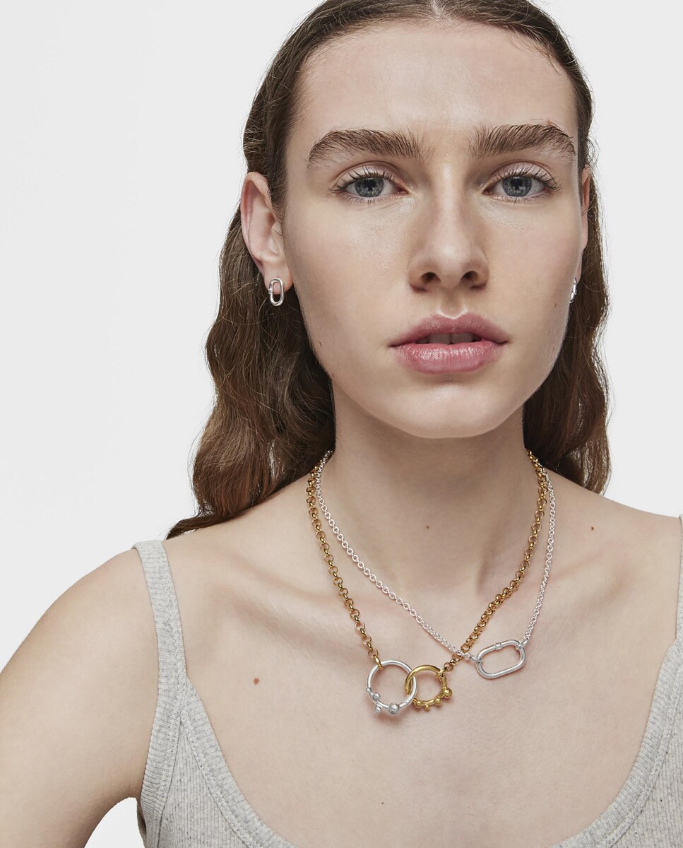 Anilla Hold Oval mediana de plata · Tous · El Corte Inglés