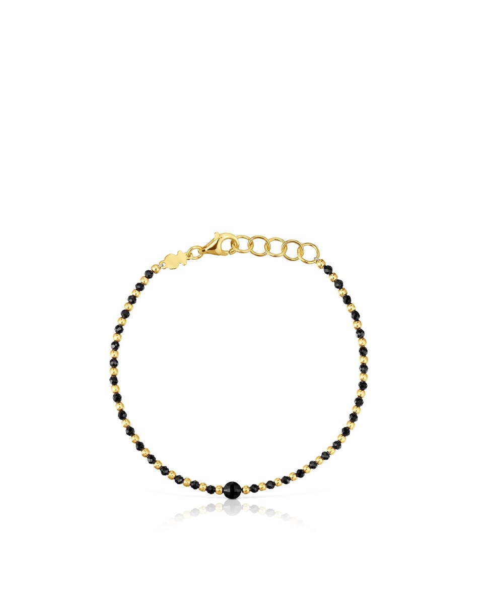 Pulsera Basic Colors bañada en oro 18 kt sobre plata y espinela · Tous · El Corte Inglés