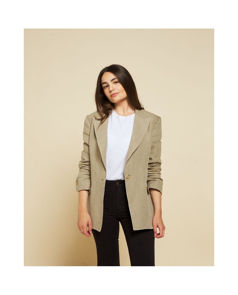 Chaquetas Y Blazers Linos Moda Mujer Vuestore 31