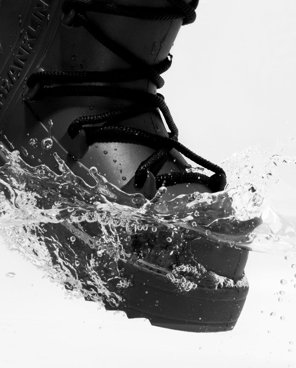 Botas de agua de mujer material impermeable Nevis Negro D.Franklin · El ...