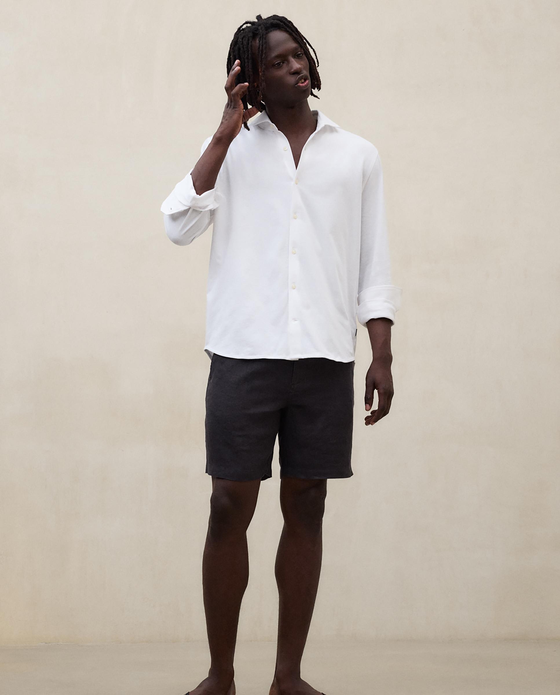Camisa de vestir de hombre regular fit de algdón Blanco · El Corte Inglés