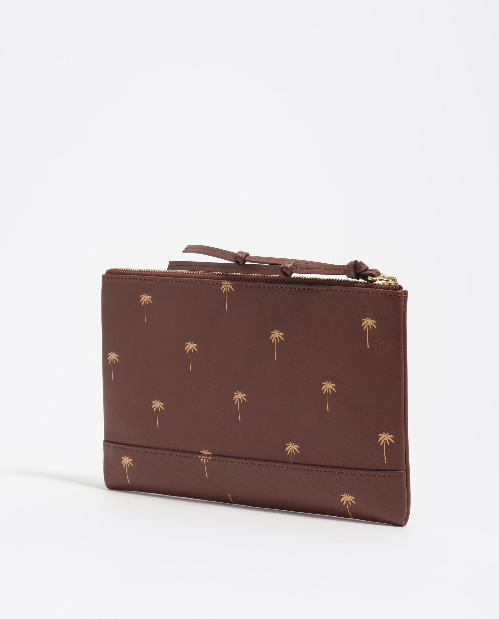 Estuche de mujer grande piel palms Marrón Bimba y Lola · El Corte Inglés