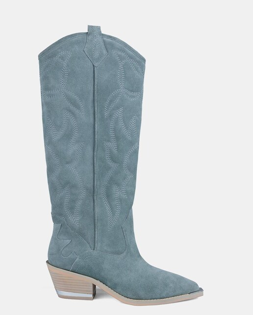 Botas · Azules · Moda mujer · El Corte Inglés