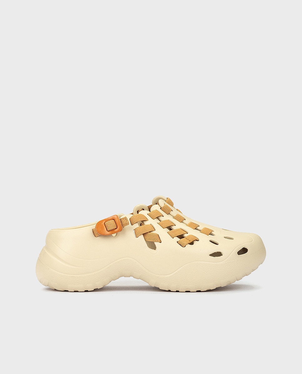Zuecos de mujer con plantilla acolchada Crema Pikolinos · El Corte Inglés