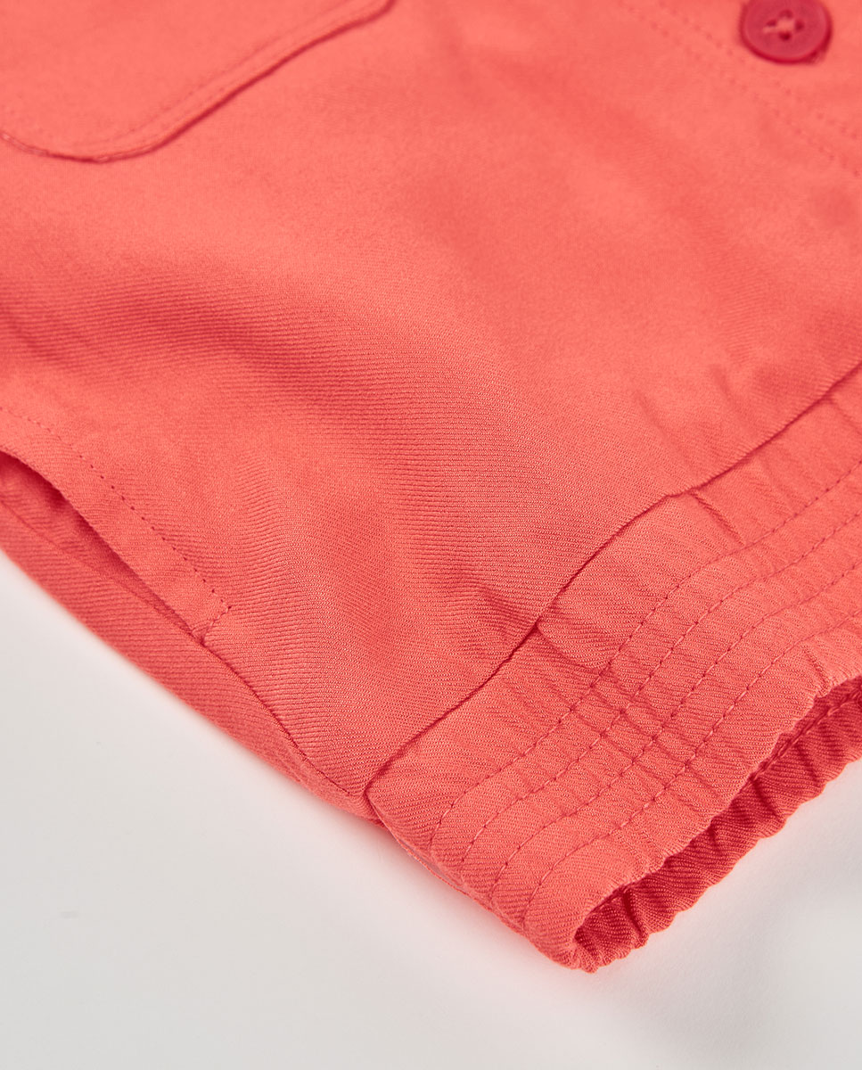 Chaqueta sarga viscosa de niña Fresa Boboli · El Corte Inglés