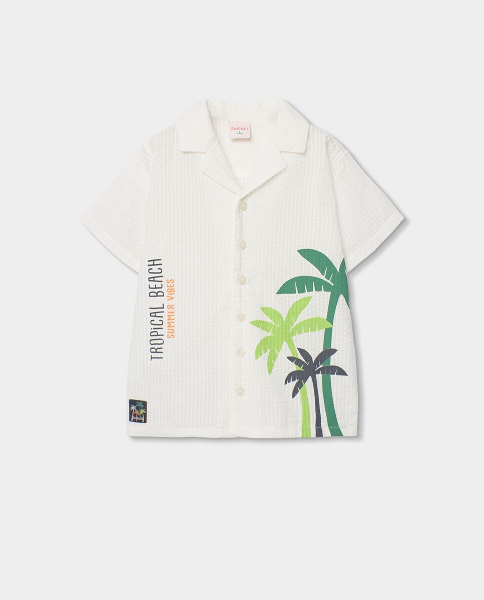 Camisa popelín de bebé · Boboli · El Corte Inglés