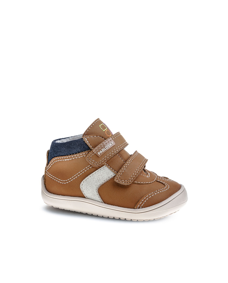 Botas de bebés Pablosky con cierre adherente Marrón · El Corte Inglés
