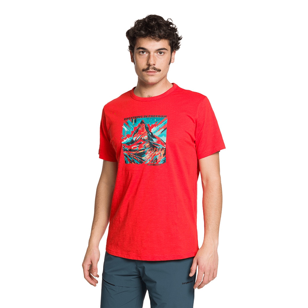 Camiseta de hombre Warnick Trangoworld Rojo · El Corte Inglés