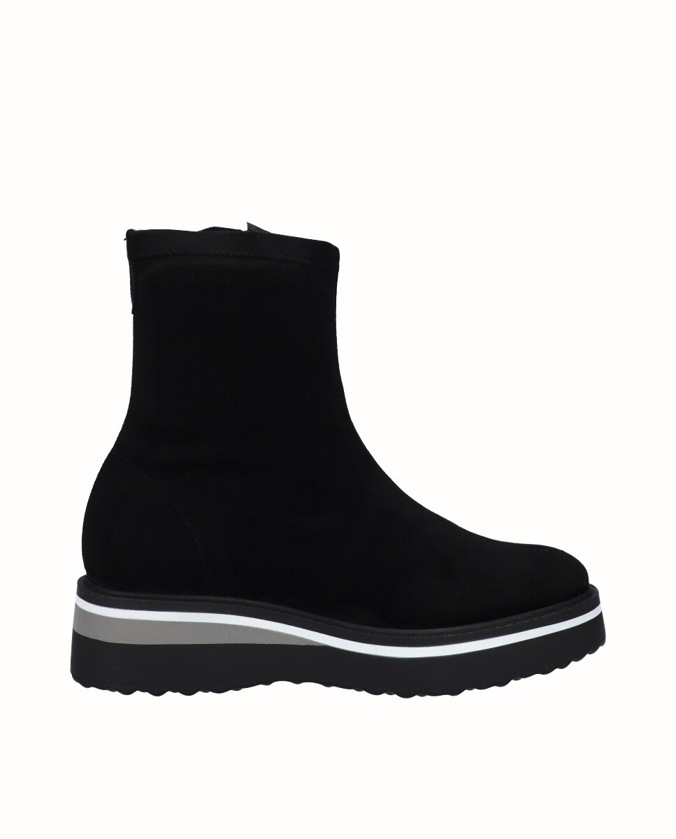 Botines de mujer de licra con plataforma · D'Chicas · El Corte Inglés