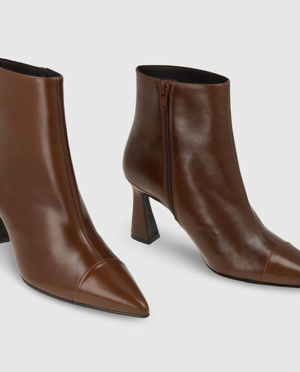 Botines de mujer en piel con tacón · Lodi · El Corte Inglés
