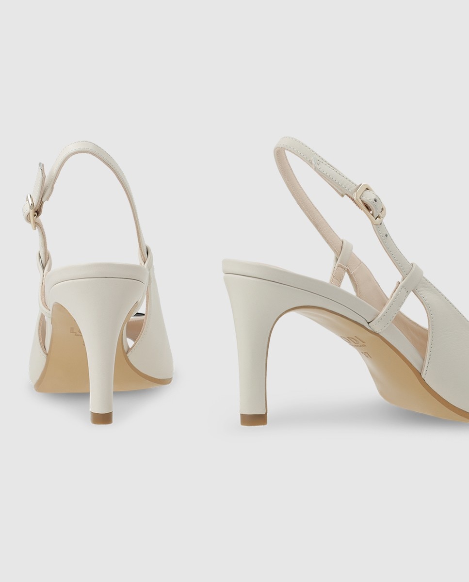 Sandalias de mujer en piel con lazo Beige Lodi · El Corte Inglés