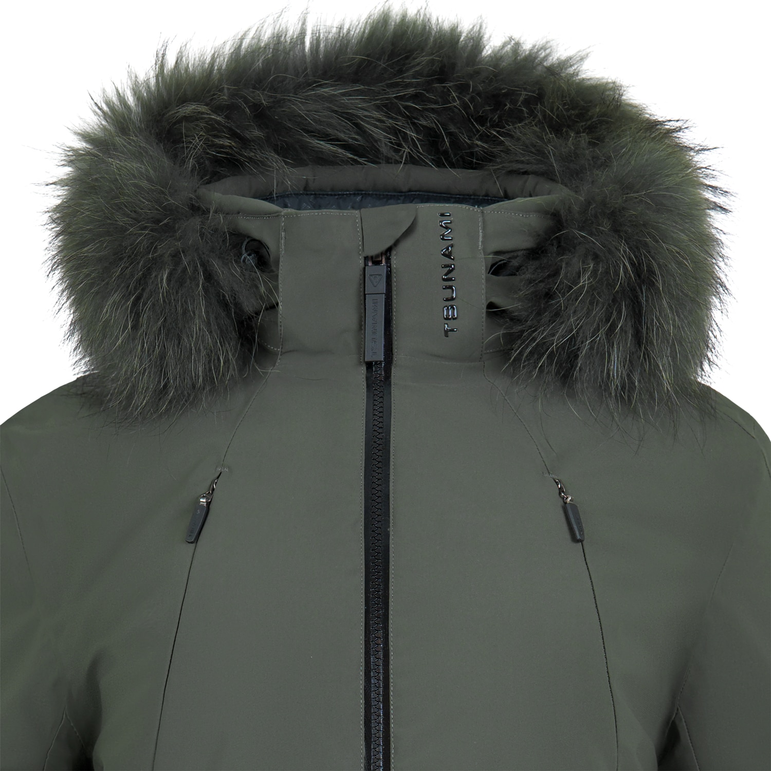 Chaqueta esquí mujer Majestic Tsunami Kaki · El Corte Inglés