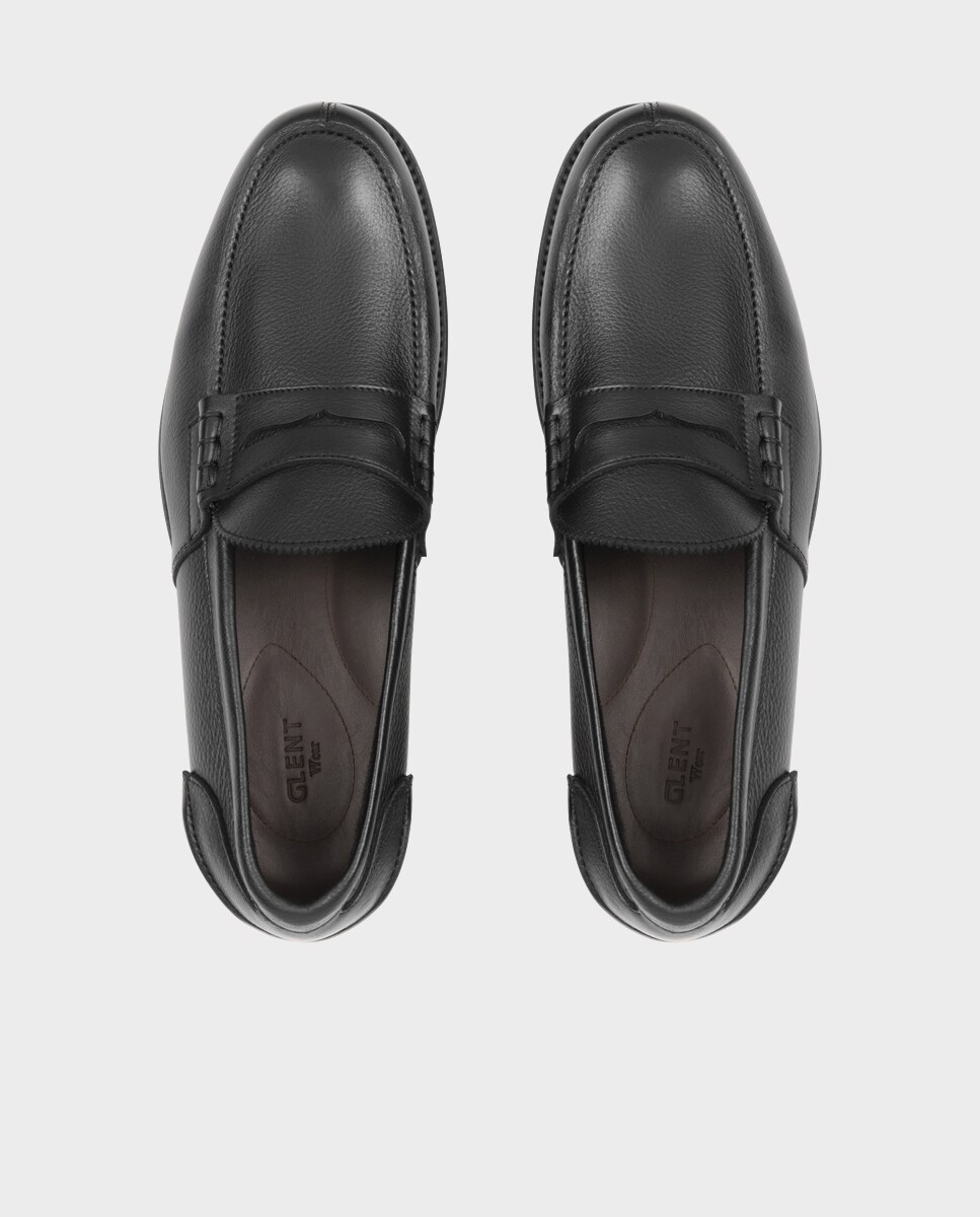Mocasín de hombre festoneado en piel con suela mixta disponible en 2 ...