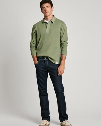 Vaquero de hombre Cash fit recto lavado rinse · Pepe Jeans · El Corte ...
