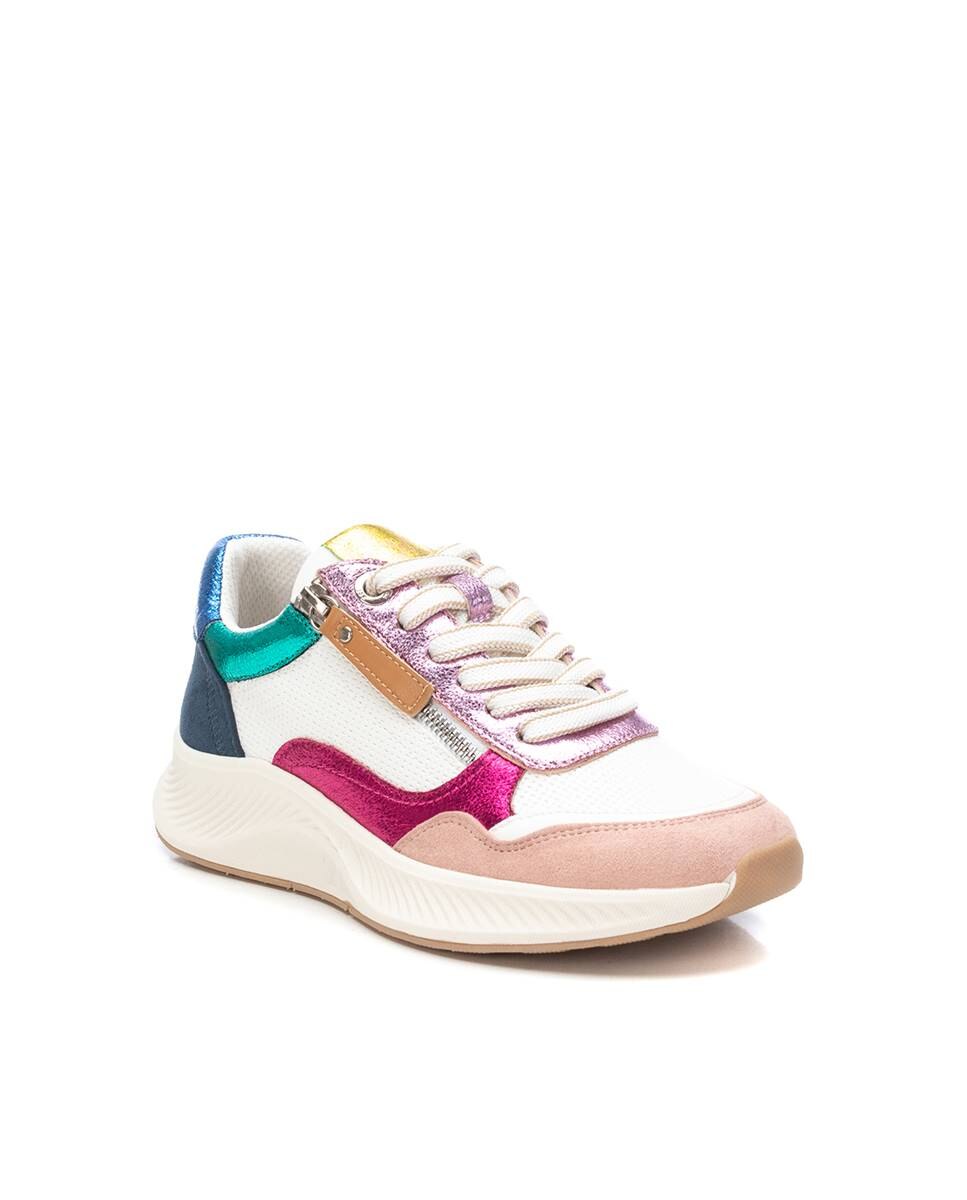 Zapatillas básicas de mujer con cremallera lateral Xti · El Corte Inglés