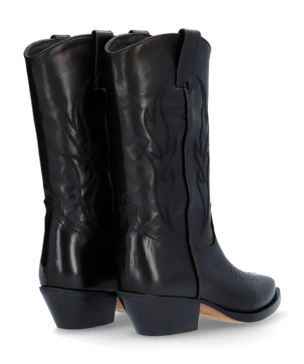 Botas de mujer camperas de piel color negro · CASTELL MENORCA · El ...
