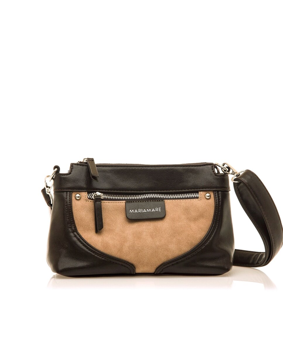 Bandolera de mujer combinada con detalle de cremalleras · Mariamare ...