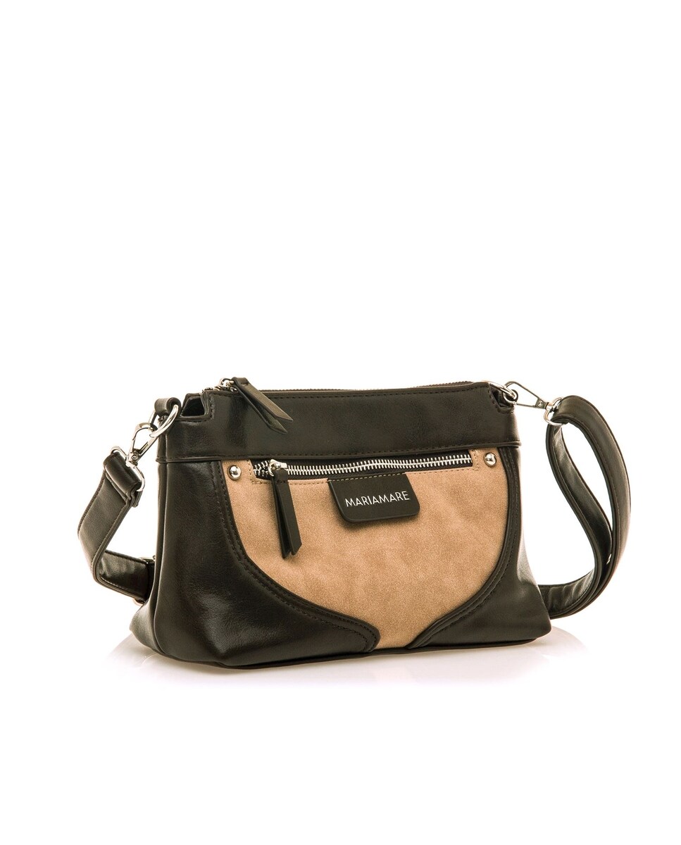 Bandolera de mujer combinada con detalle de cremalleras · Mariamare ...