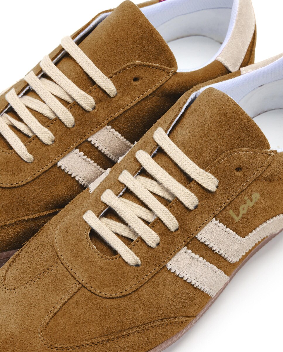 Zapatillas deportivas hombre con refuerzo en talon y cierre de cordones ...