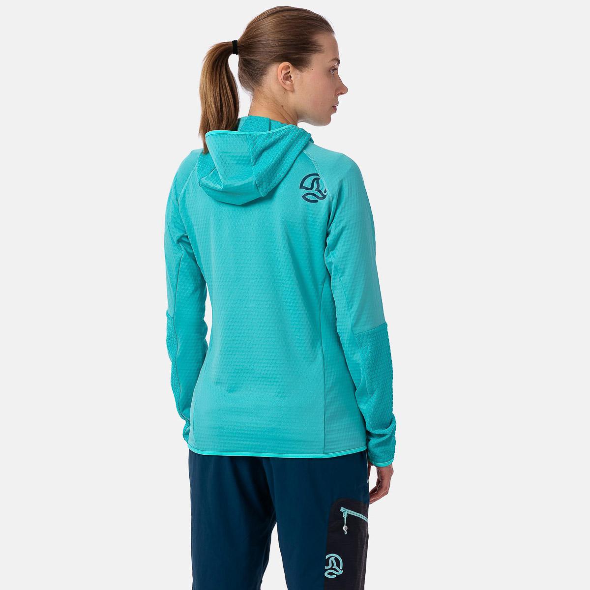 Sudadera de mujer Ragger hood jkt w Ternua Azul claro · El Corte Inglés