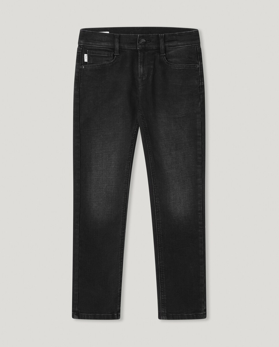 Pantalón vaquero de niño fit skinny con efecto desgastado · Pepe Jeans ...