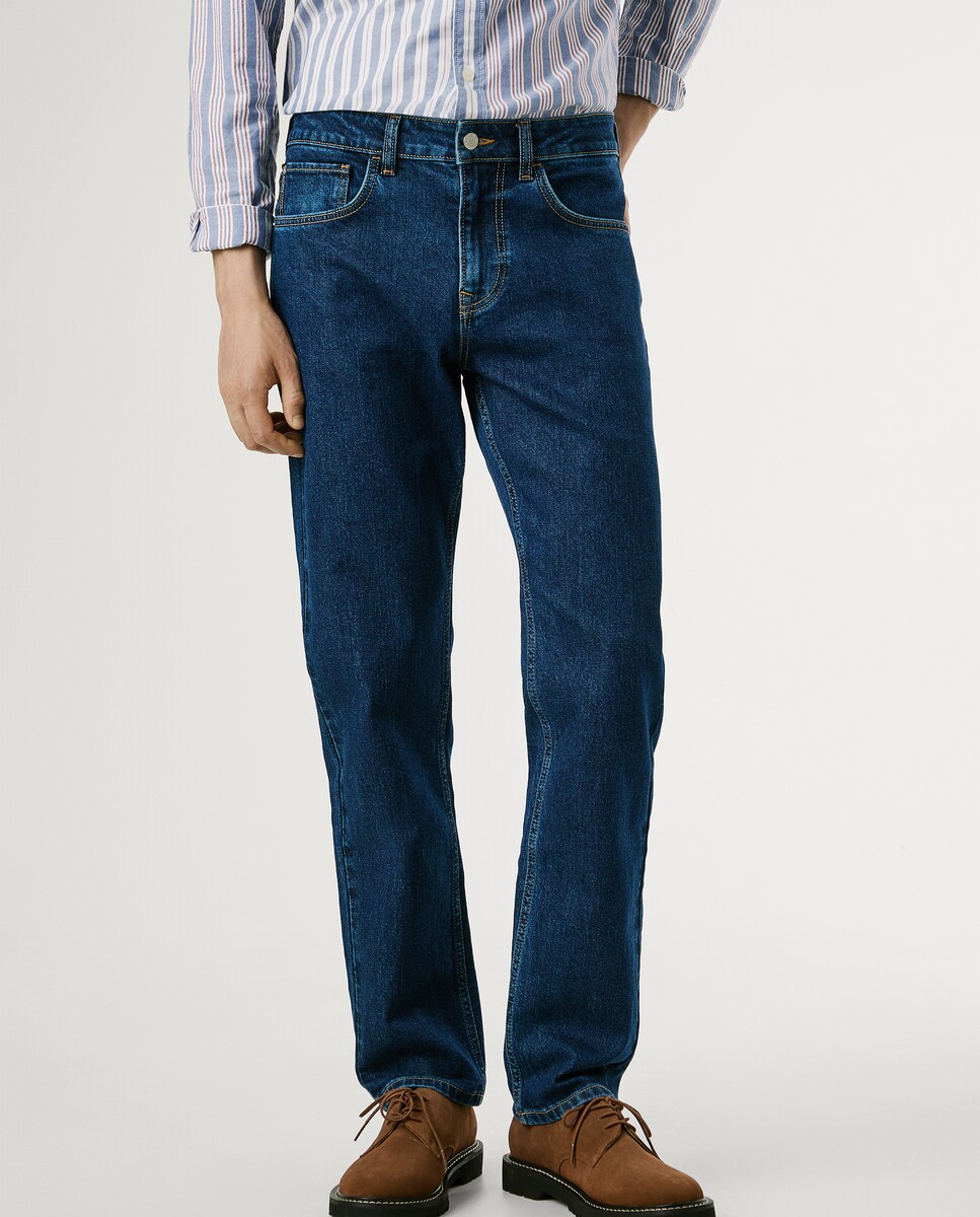Vaquero de hombre Cash fit recto en tejido elástico · Pepe Jeans · El ...