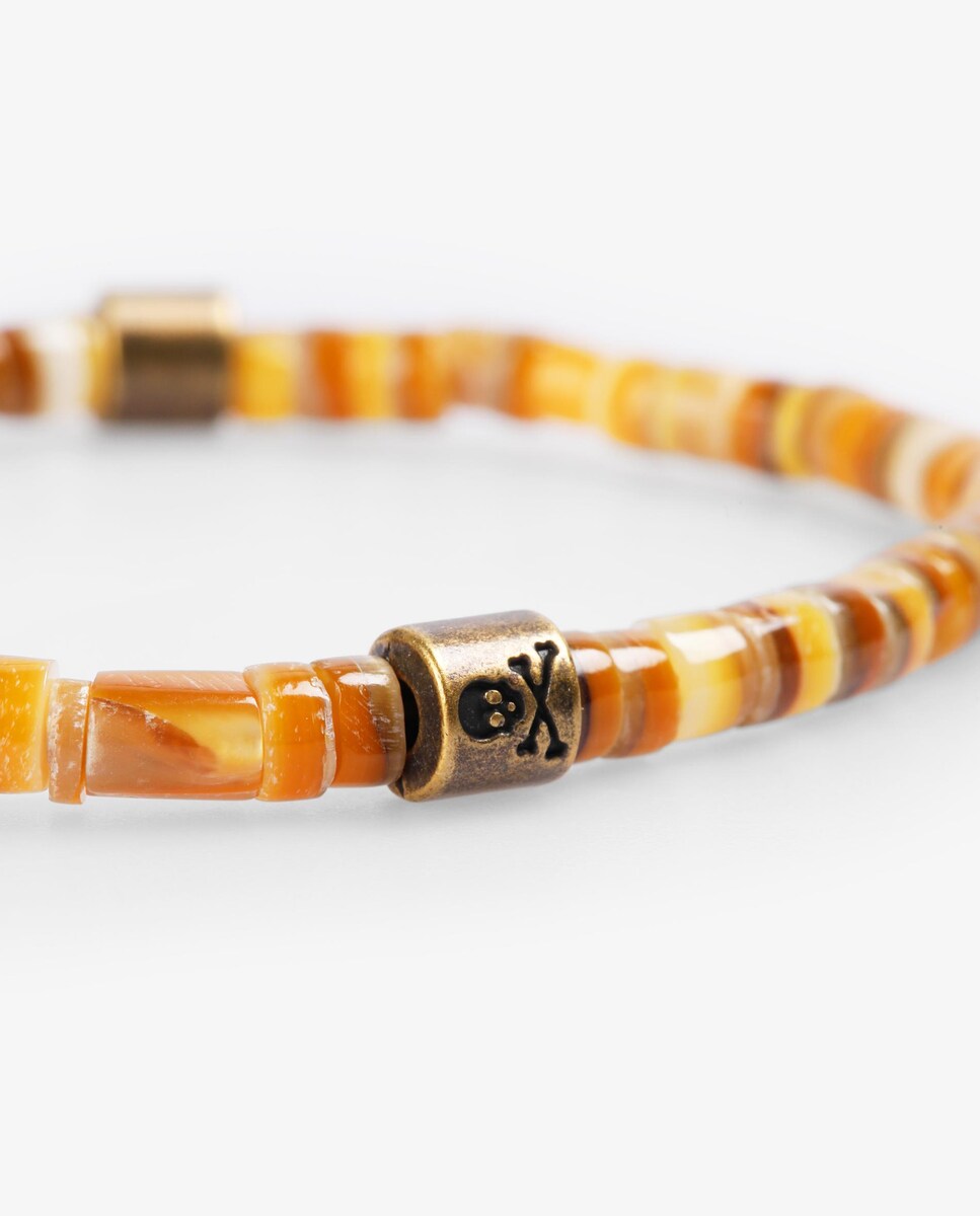 Pulsera de hombre de cuentas con abalorios cálidos · Scalpers · El ...