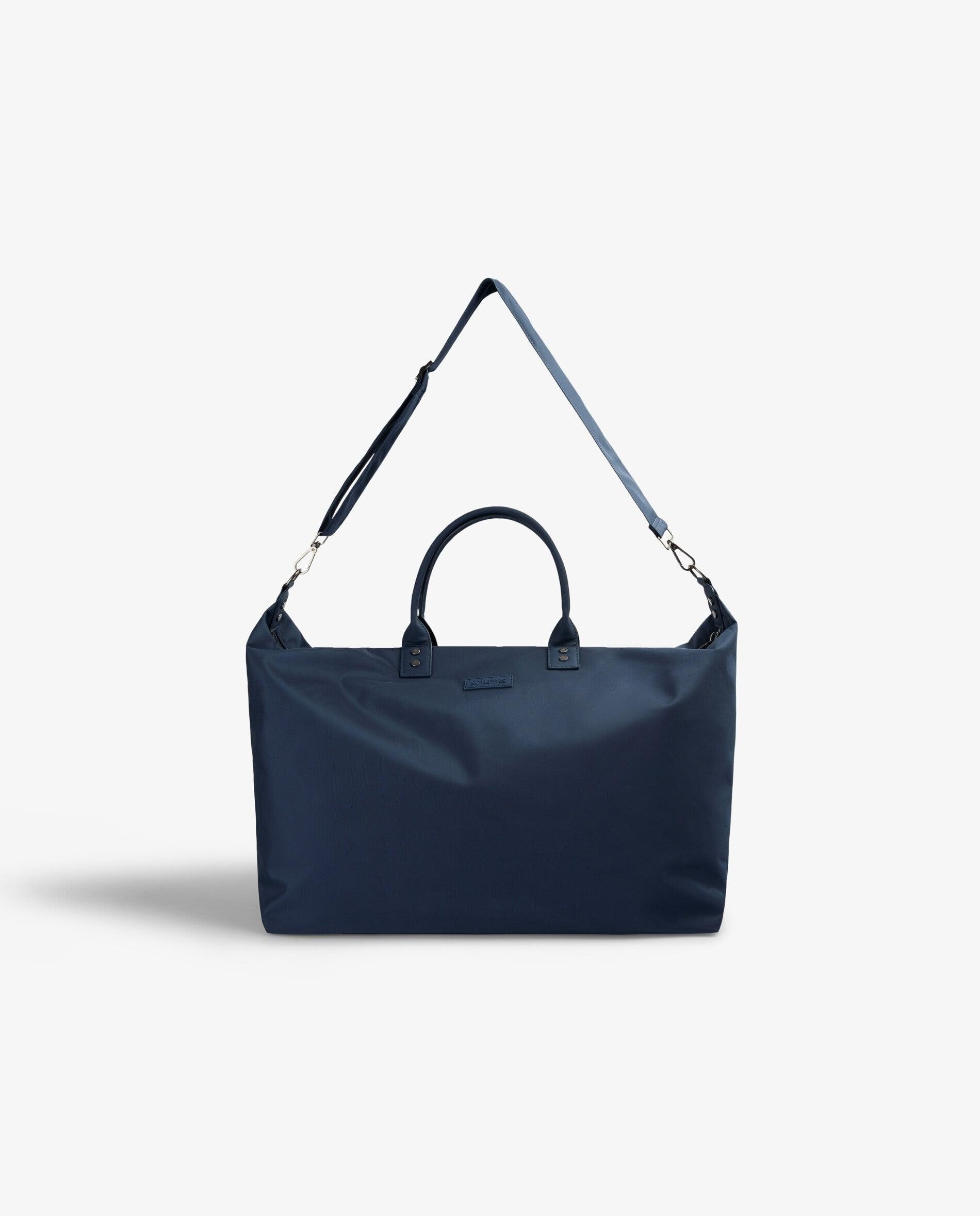 Bolsa de hombre con cierre de cremallera y asa bandolera ajustable Navy ...