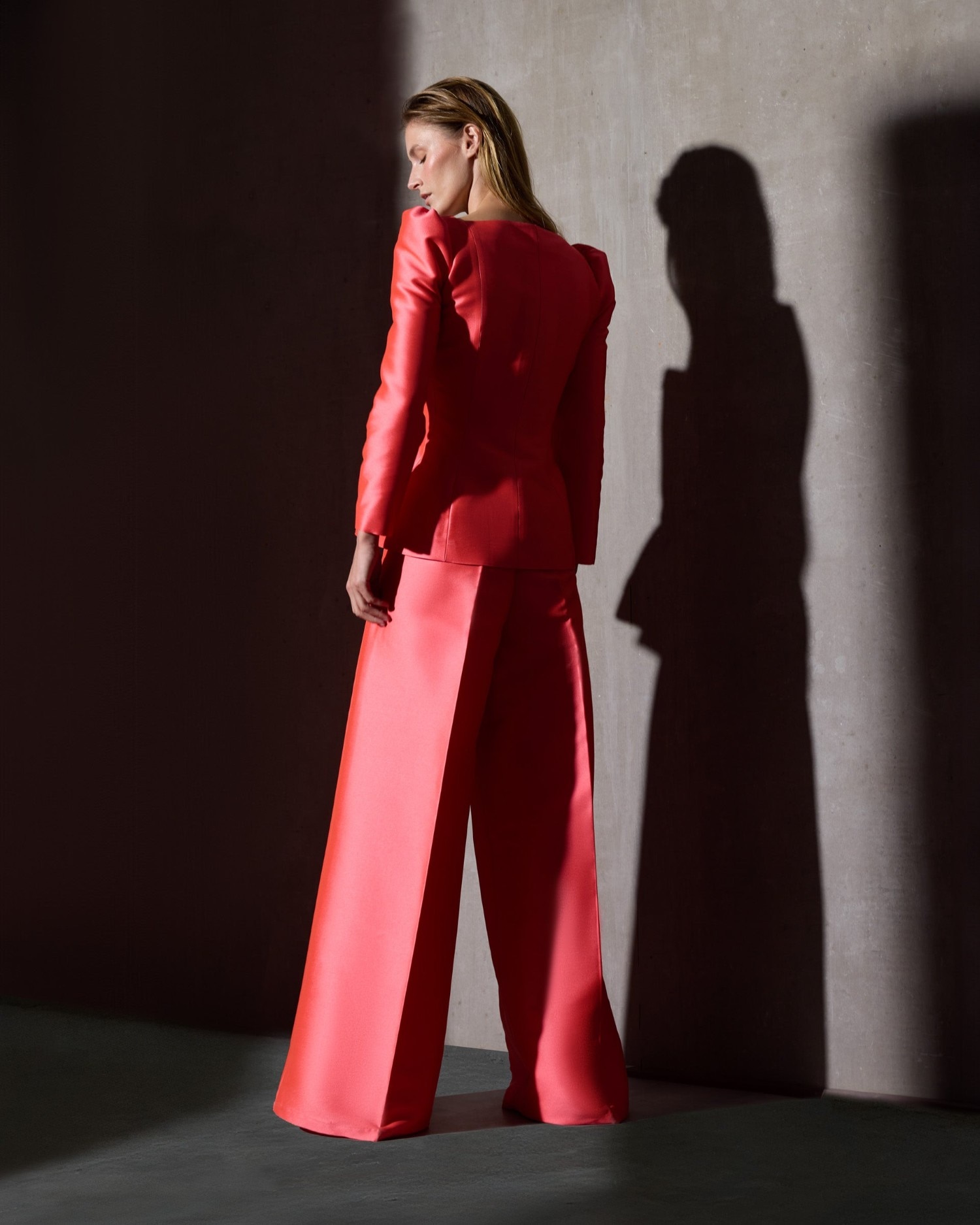 Pantalon caprile x silbon palazzo coral Coral · El Corte Inglés