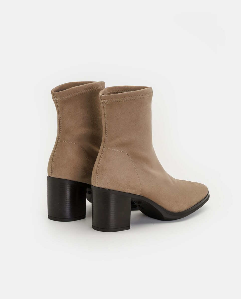 Botines de mujer elásticos de tacón ancho · Miss Elastic · El Corte Inglés