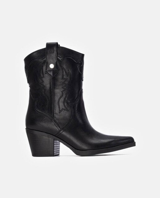 Negros Botines cowboy Moda mujer · El Corte Inglés