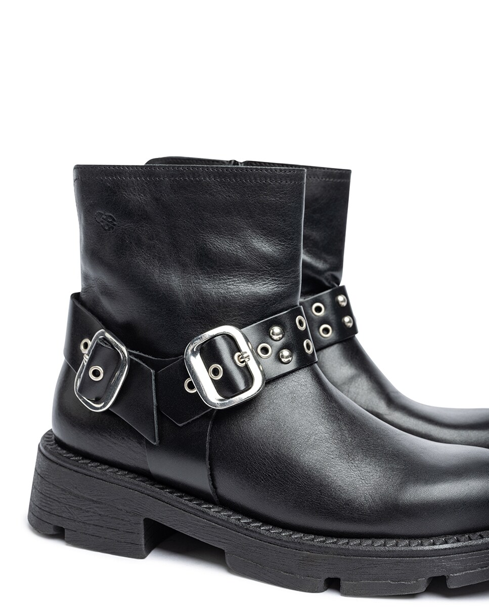 Botines planos de mujer de piel · Yokono · El Corte Inglés