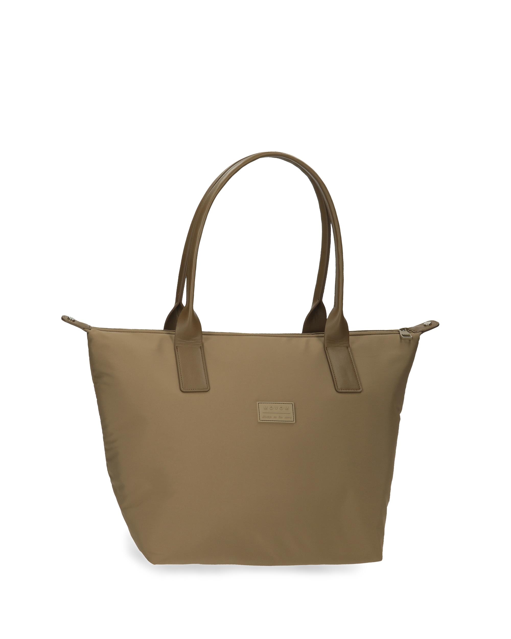 Bolso de hombro Tote Movom Loop Marrón claro · El Corte Inglés