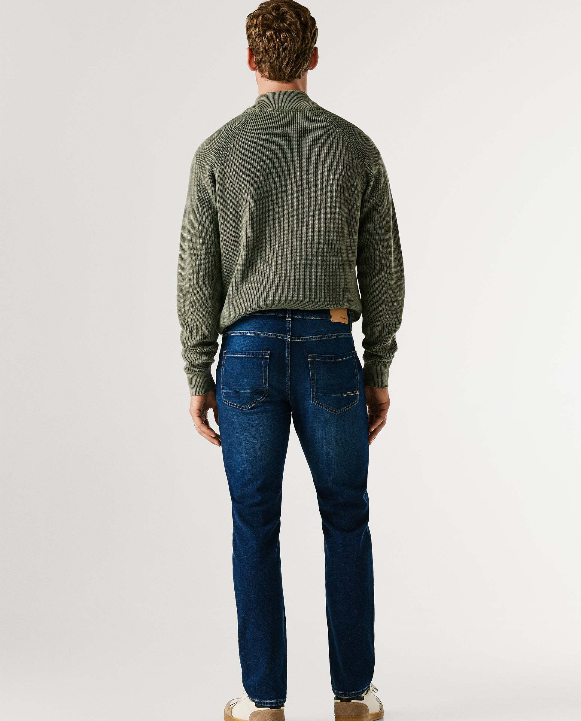 Cash- jeans fit recto y tiro regular Azul oscuro · El Corte Inglés