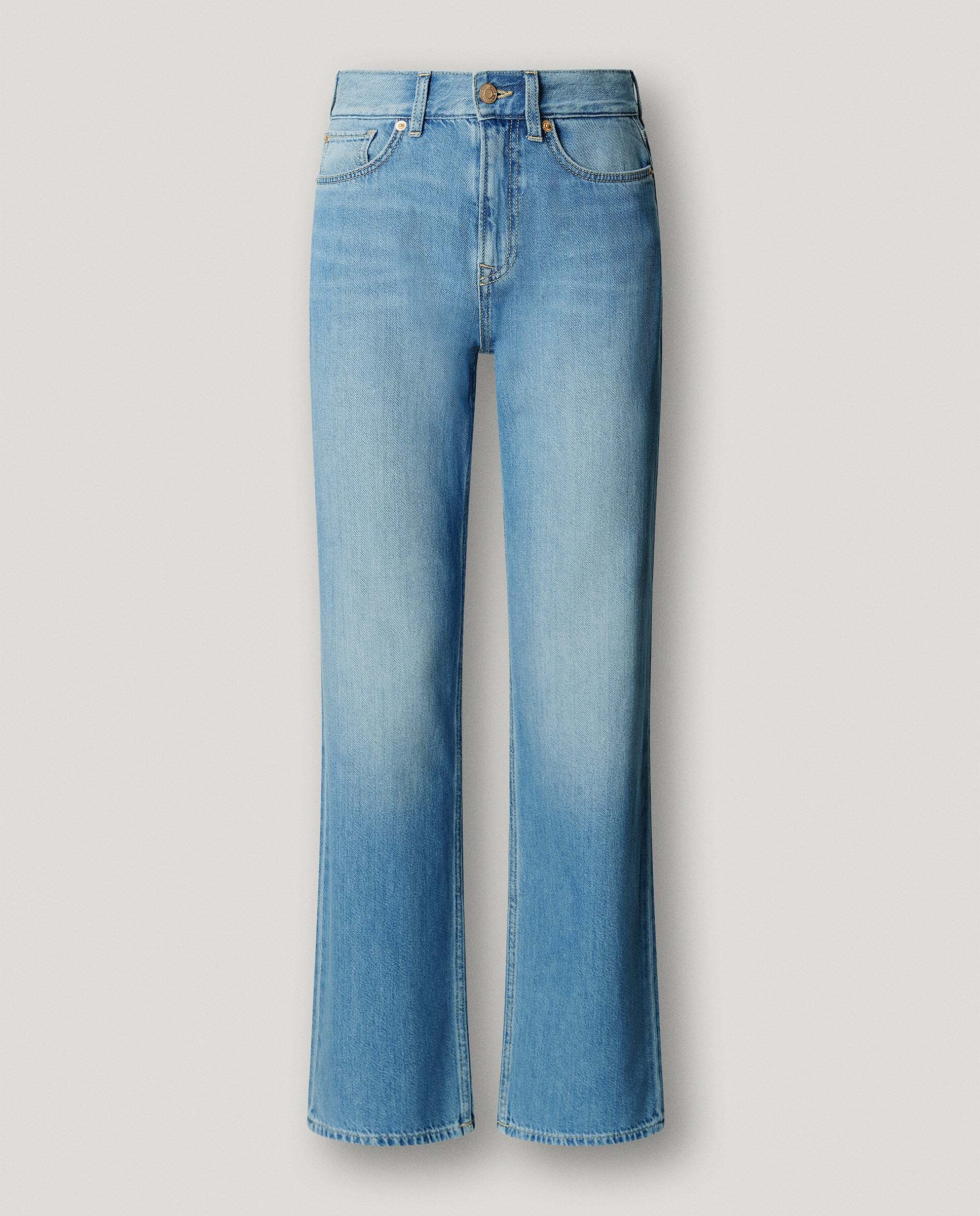 Jeans fit recto y tiro alto - robyn Azul Pepe Jeans · El Corte Inglés