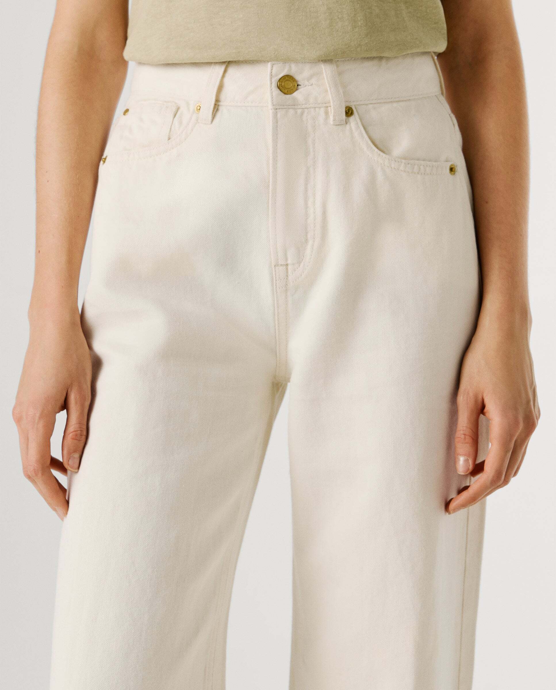 Vaquero de mujer fit recto y tiro alto Gris Pepe Jeans · El Corte Inglés