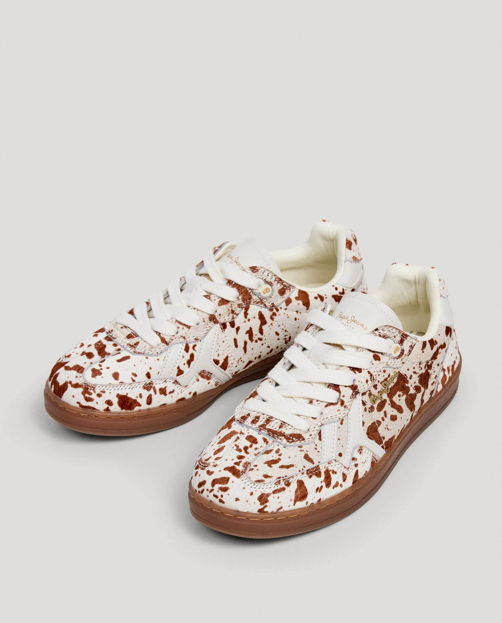 Zapatillas de piel animal print - ball Pepe Jeans · El Corte Inglés