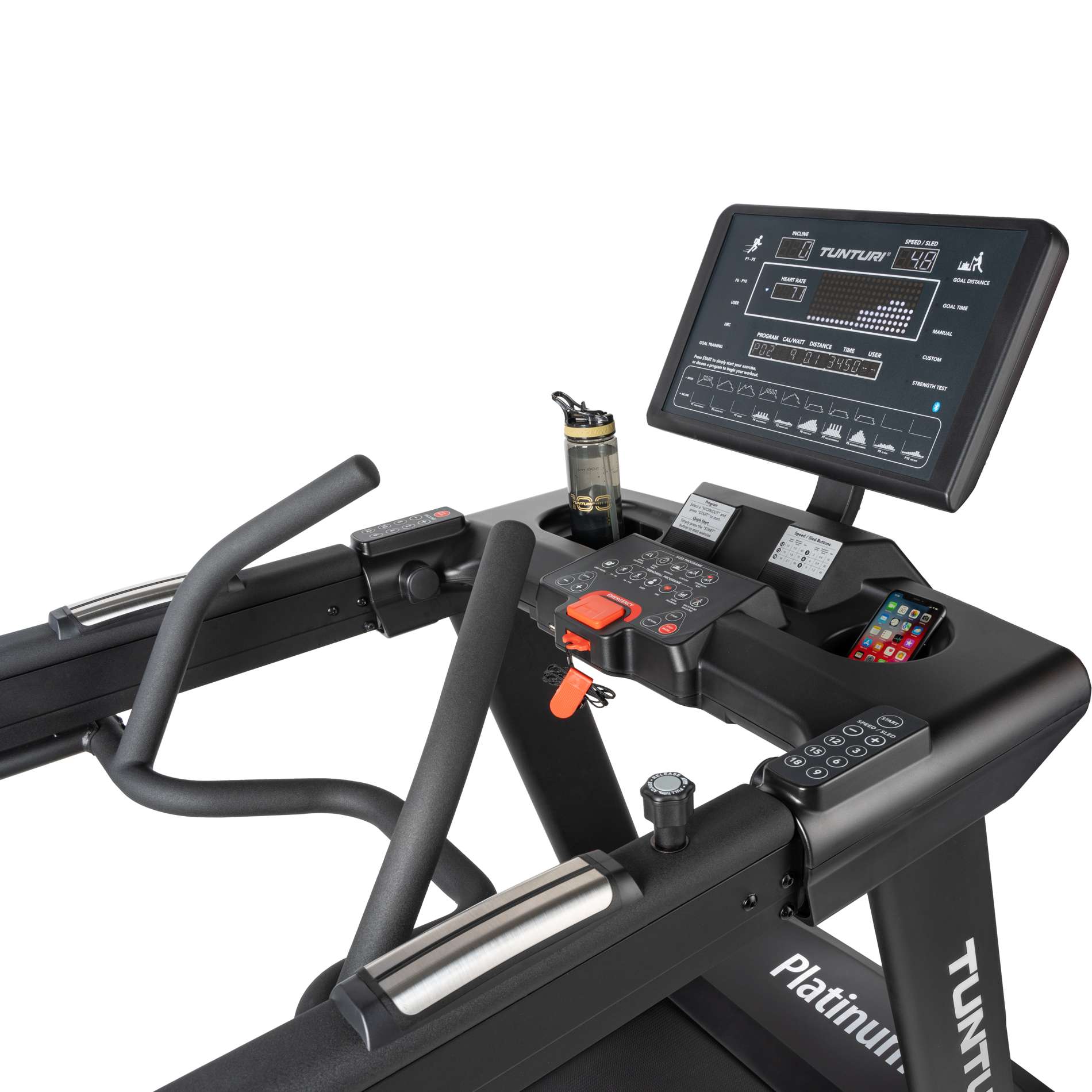 Cinta de correr Core TR30 Tunturi Platinum Negro · El Corte Inglés