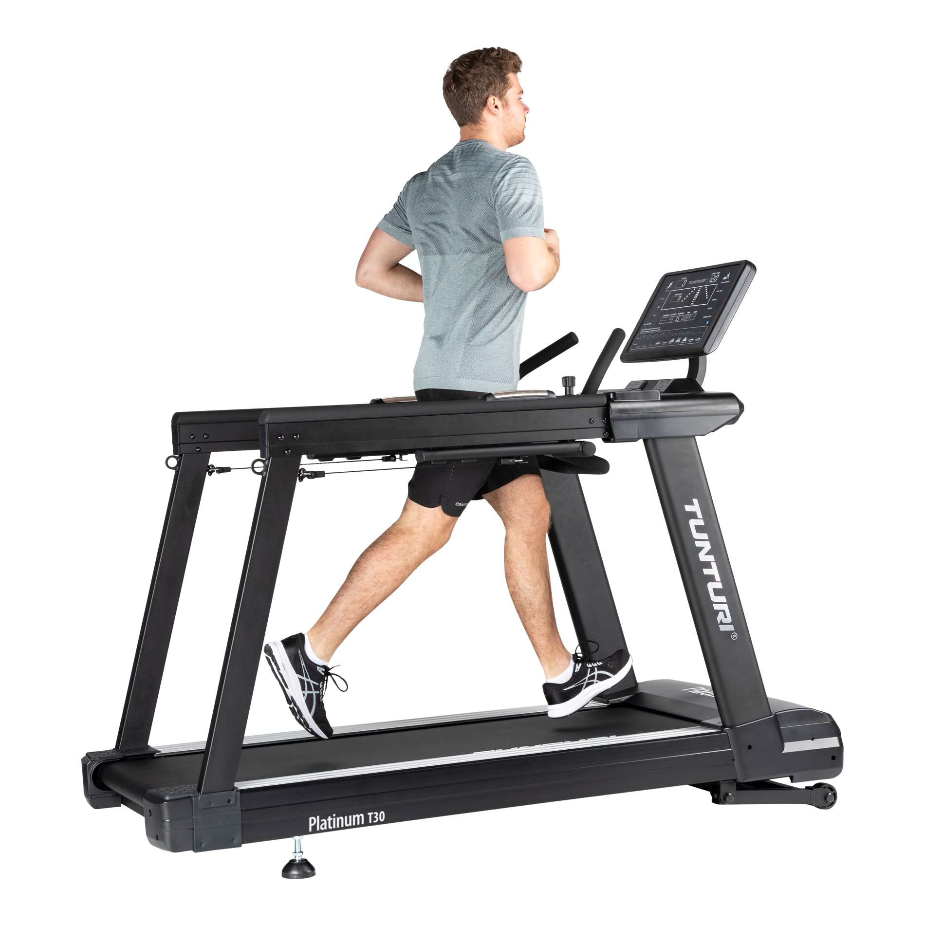 Cinta de correr Core TR30 Tunturi Platinum Negro · El Corte Inglés