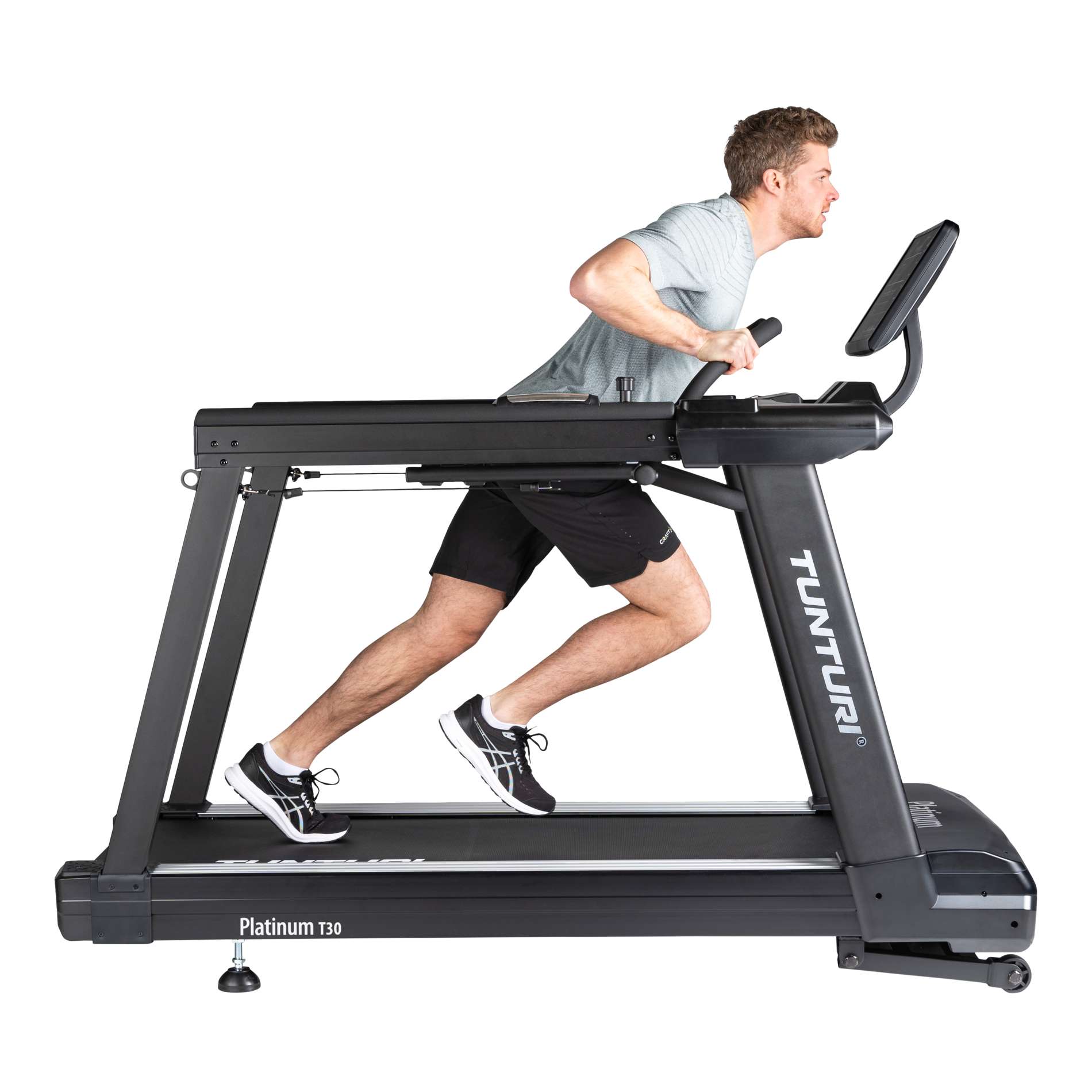Cinta de correr Core TR30 Tunturi Platinum Negro · El Corte Inglés