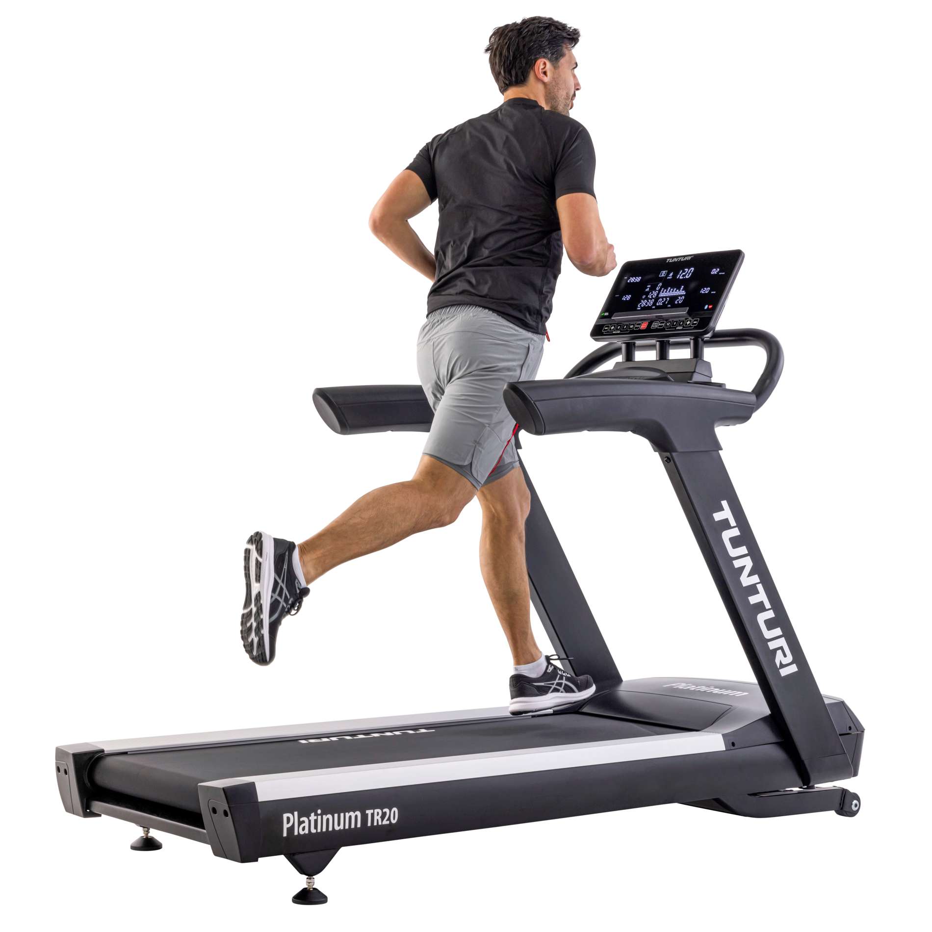 Cinta de correr TR20 Tunturi Platinum Negro · El Corte Inglés