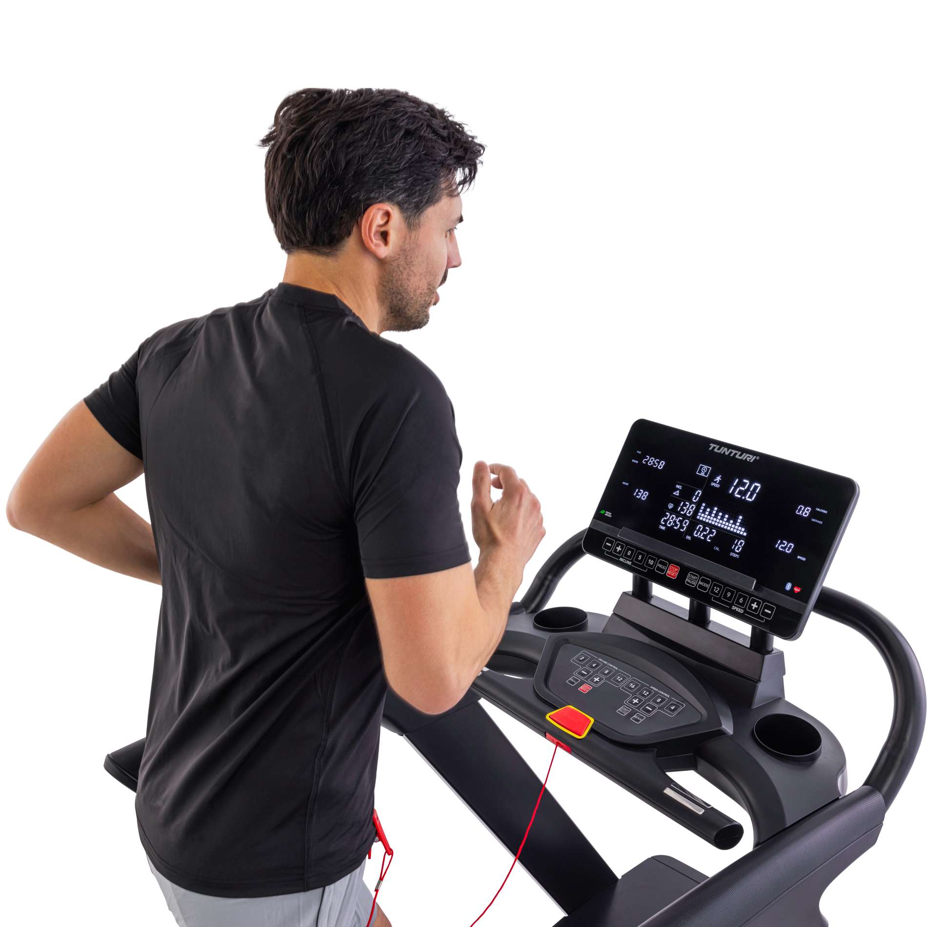 Cinta de correr TR20 Tunturi Platinum Negro · El Corte Inglés