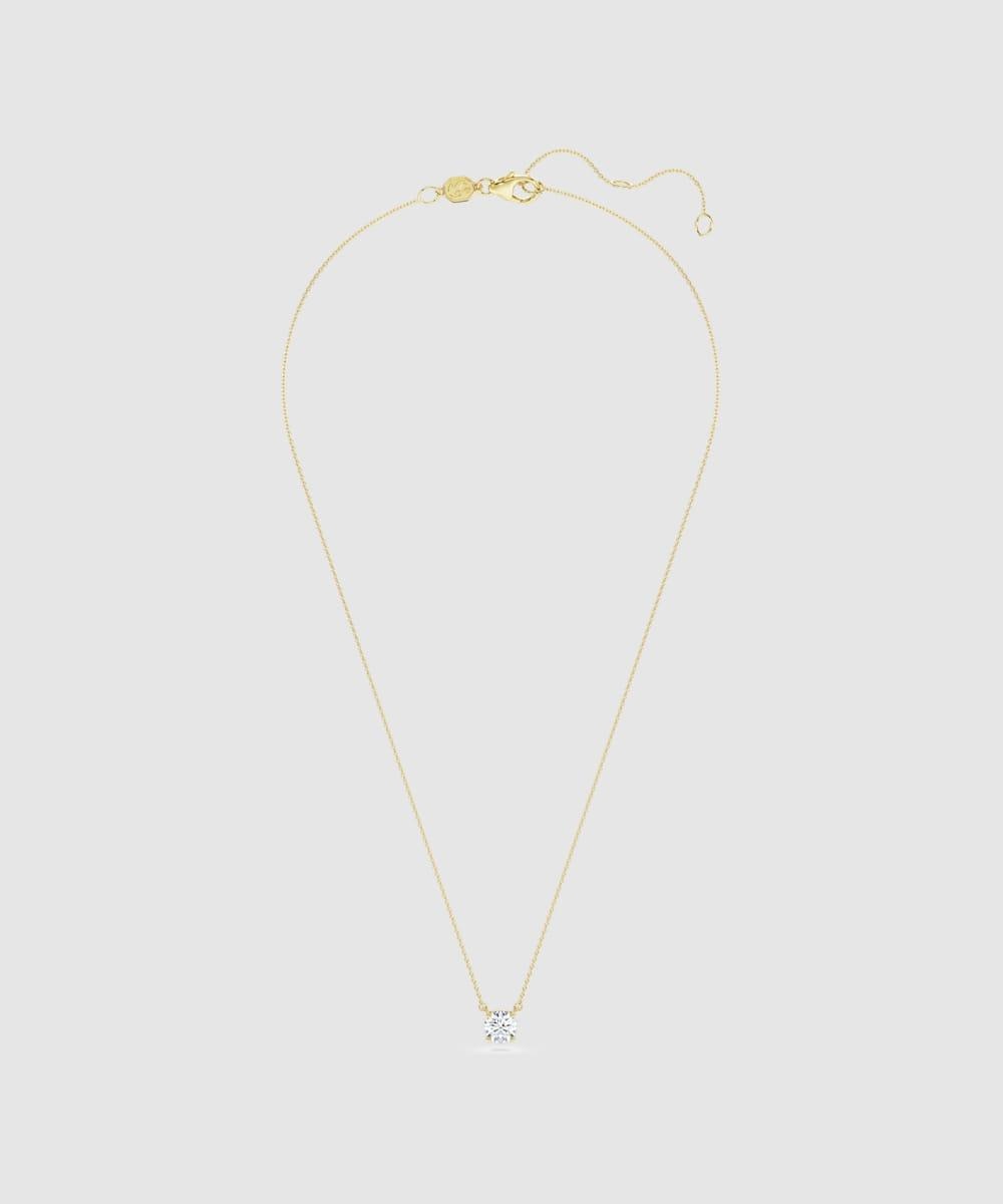 Colgante eternity de oro amarillo Blanco · El Corte Inglés