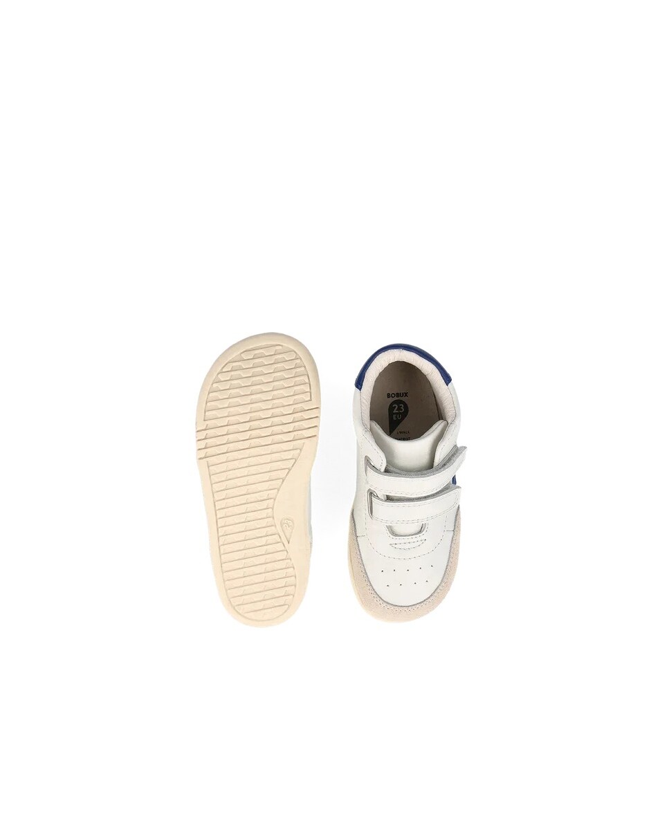 Botas infantiles de niños de piel con doble cierre autoadherente ...