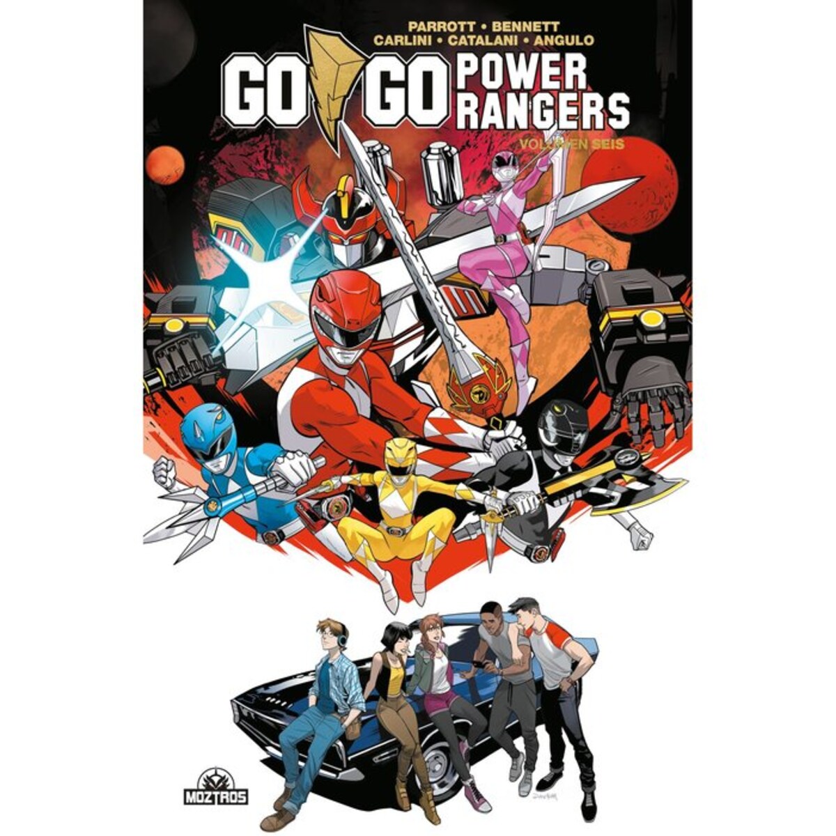 Go Go Power Rangers · MOZTROS · El Corte Inglés